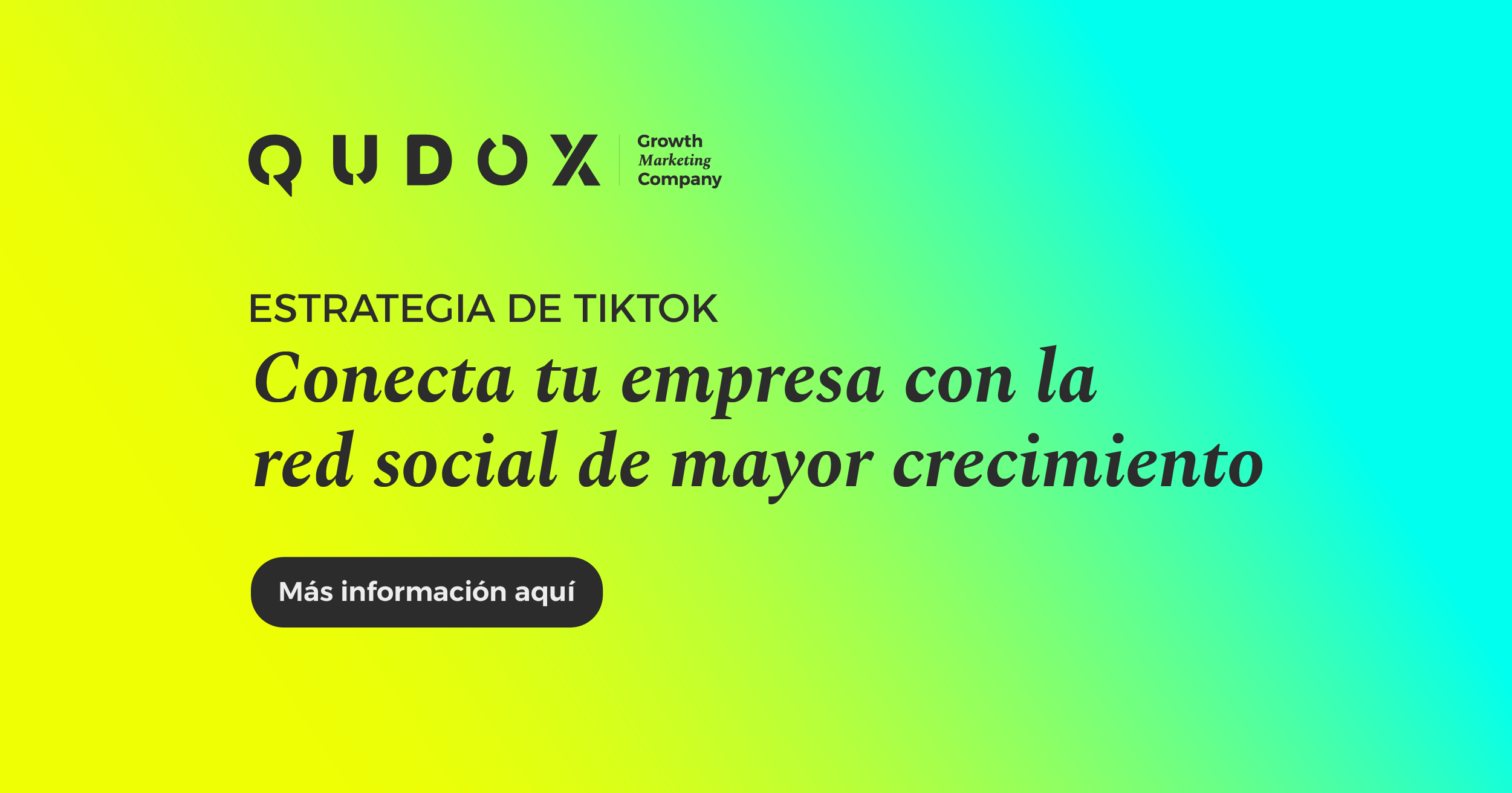 Servicio de Estrategia de TikTok | Qudox